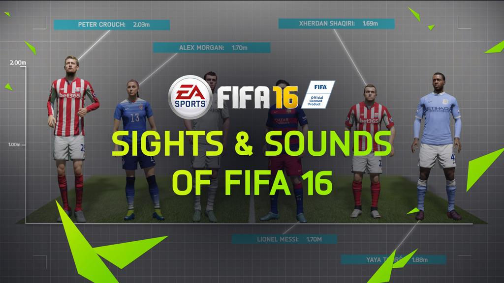 FIFA 16 Sights & Sounds Trailer | FIFA Infinity