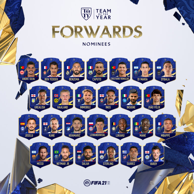 Fifa 21 Toty Nominees Announced Fifa Infinity